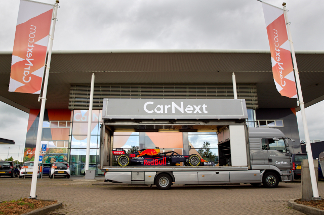 CarNext 'home delivers' Max' Formula 1 car using its online ...