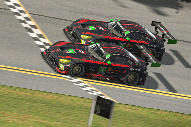 Max wins the GTD class in the virtual 24 Hours of Daytona with Team ...
